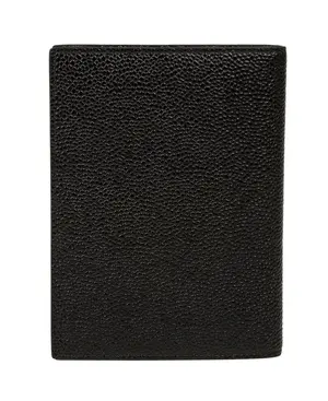 Thom Browne Rwb Stripe Detailed Passport Holder