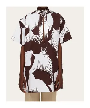 FERRAGAMO Printed Blouse