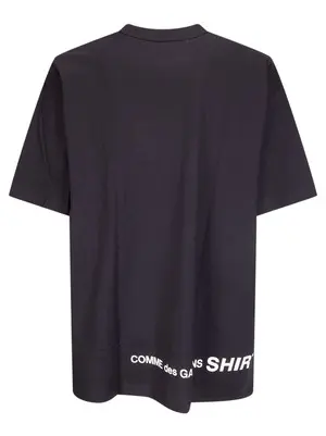 Comme Des Garçons Logo Printed T-shirt