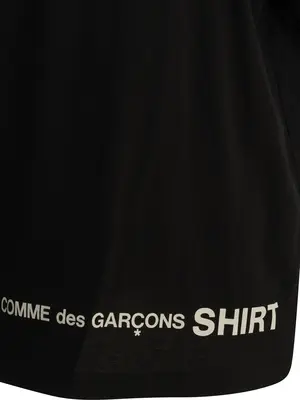 Comme Des Garçons Logo Printed T-shirt