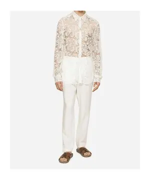 Dolce & Gabbana Sheer-coverage Lace Shirt