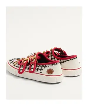 Valentino Garavani Embellished Buckle Detailed Sneakers