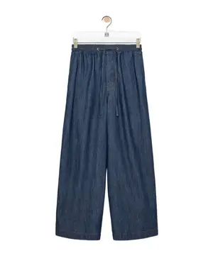 Loewe Straight Leg Trousers - Blue