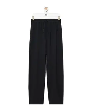 Loewe Drawstring Pocket Trousers - Black