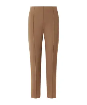 Max Mara Pergola Jersey Tapered Pants - Brown