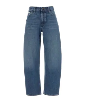 Calvin Klein Juliu Relaxed Barrel Jeans - Blue