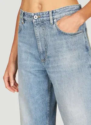 Bottega Veneta High-waisted Wide-leg Jeans