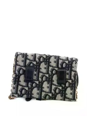 Dior Saddle Nano Pouch Oblique Canvas Belt Bag