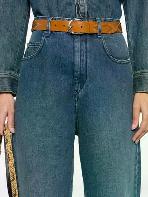 Isabel Marant Étoile Wide Leg Denim Jeans