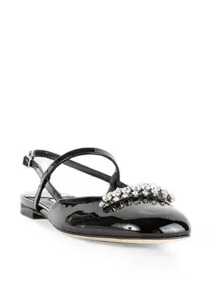 JIMMY CHOO Belinda Crystal Embellished Pumps