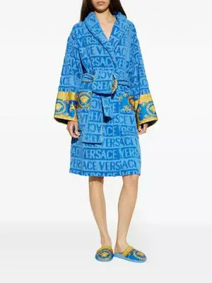 Versace I Love Baroque Bathrobe - Blue