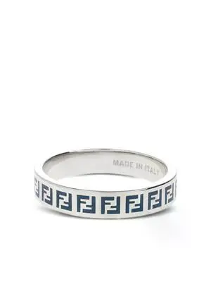 Fendi Logo Pattern Ring