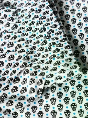Alexander McQueen Skull Print Swim Shorts