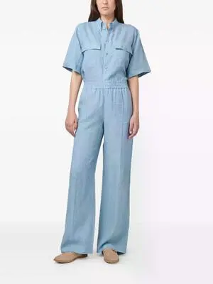TOD'S Elasticated Wide-leg Trousers