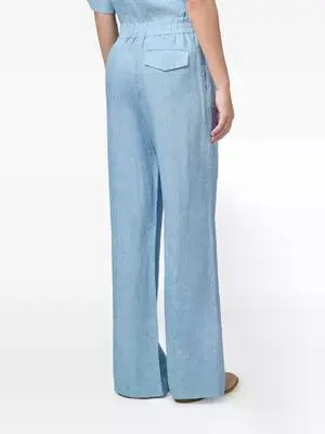 TOD'S Elasticated Wide-leg Trousers