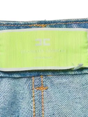 Elisabetta Franchi Sequin Embellished Cargo Jeans