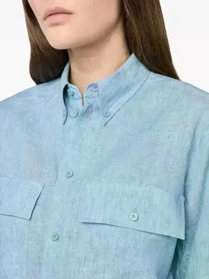 TOD'S Short-sleeved Shirt - Blue