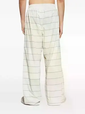 Balenciaga Striped Logo Trousers
