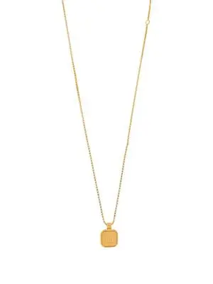 Balenciaga Square Pendant Necklace