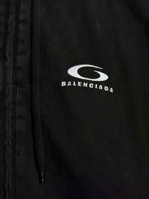 Balenciaga Zip-up Hooded Jacket