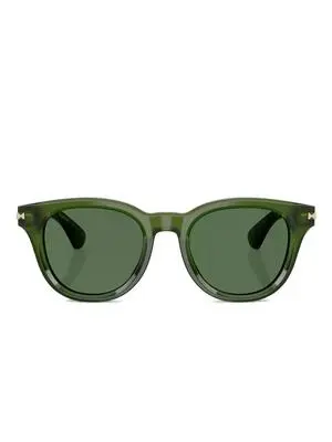 Burberry Round-frame Sunglasses - Green