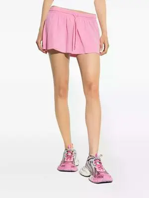 Balenciaga Drawstring Logo Skirt