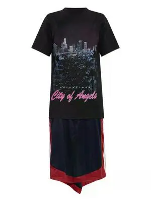 Balenciaga Asymmetrical Day Dresses