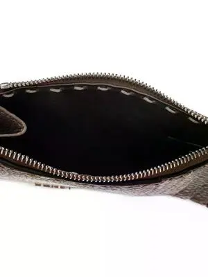 Fendi Selleria Leather Card Holder