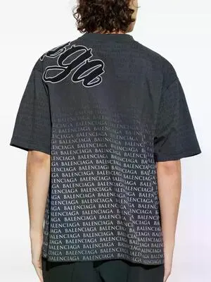 Balenciaga Logo-pattern T-shirt