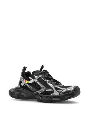 Balenciaga 3xl Charm-embellished Mesh Sneakers
