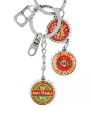 Balenciaga Bottle Caps Keyring