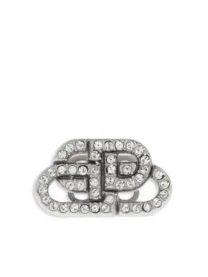 Balenciaga Logo Stud Earrings