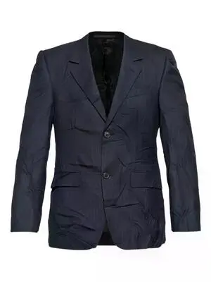 Balenciaga Pinstripe Side-pockes Blazer