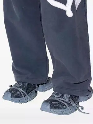 Balenciaga 3xl Distressed Denim Sneakers