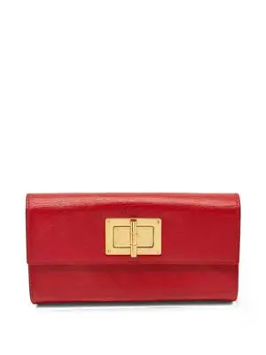TOM FORD Natalia Continental Wallet - Red