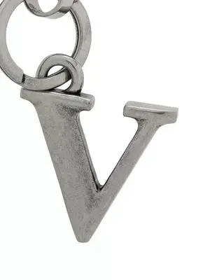 Balenciaga Letter-charm Keyring