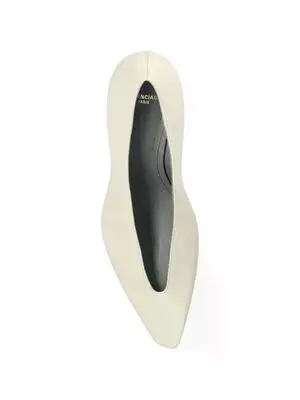 Balenciaga Duchesse Pointed-toe V-shape Pumps