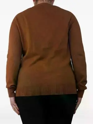 CRIME LONDON V-neck Patch-pocket Cardigan
