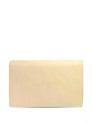 Prada 2010-2026 Cinghiale Trifold Wallet Small Wallets - Neutrals