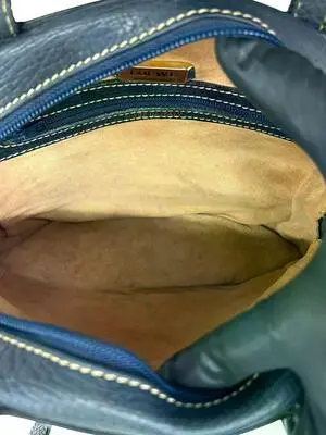 Loewe Leather Shoulder Bag - Blue