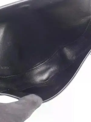 Celine Smooth Calfskin Logo Triangle Crossbody Bag