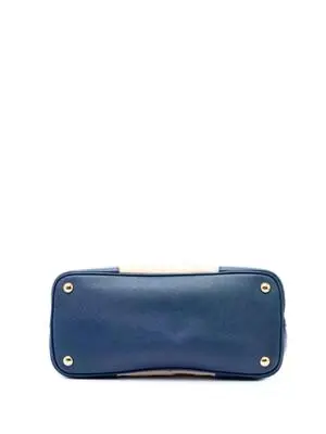 Prada Saffiano Cuir Small Double Satchel