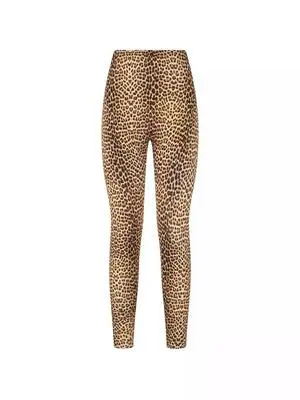Roberto Cavalli Animal Print Trousers