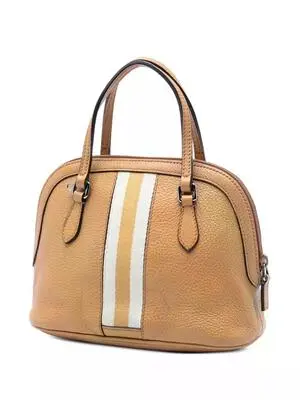 Gucci Mini Calfskin Web Dome Satchel