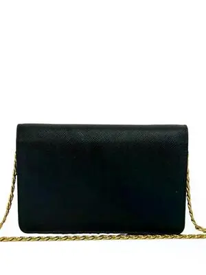 Prada Saffiano Chain Crossbody Bag