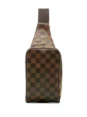 LOUIS VUITTON Damier Ebene Geronimos Crossbody Bag