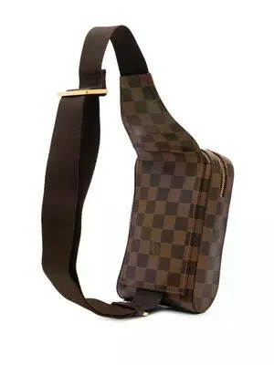 LOUIS VUITTON Damier Ebene Geronimos Crossbody Bag