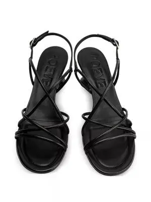 POEVE Hourglass-heel Sandals