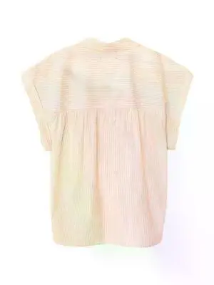 Xirena Striped Short-sleeve Shirt
