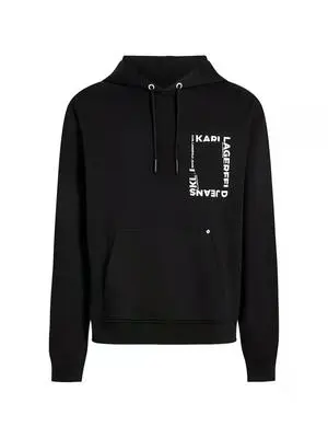 Karl Lagerfeld Logo-print Drawstring Hoodie